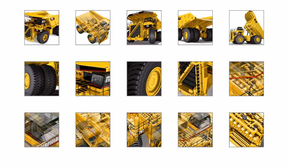 Caterpillar 797 Cutaway © JvS