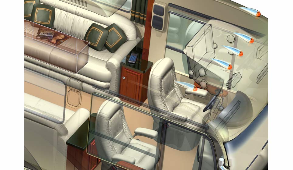Motorhome Cutaway © JvS